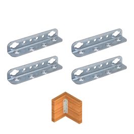 Bed Brackets Furniture Knock Down Connectors Joiners Cabinet Fittings ...